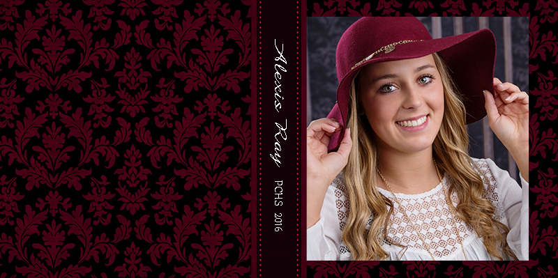 Alexis Ray Album Cover-burgandy | Maxxum Photography