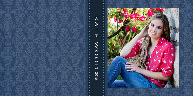 Katie Album Cover-Blue | Maxxum Photography